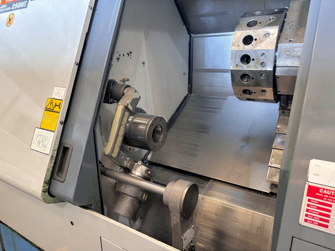 Super Quick Turn 250MS CNC Lathes with Milling | 2000 | Mazak | Percy ...