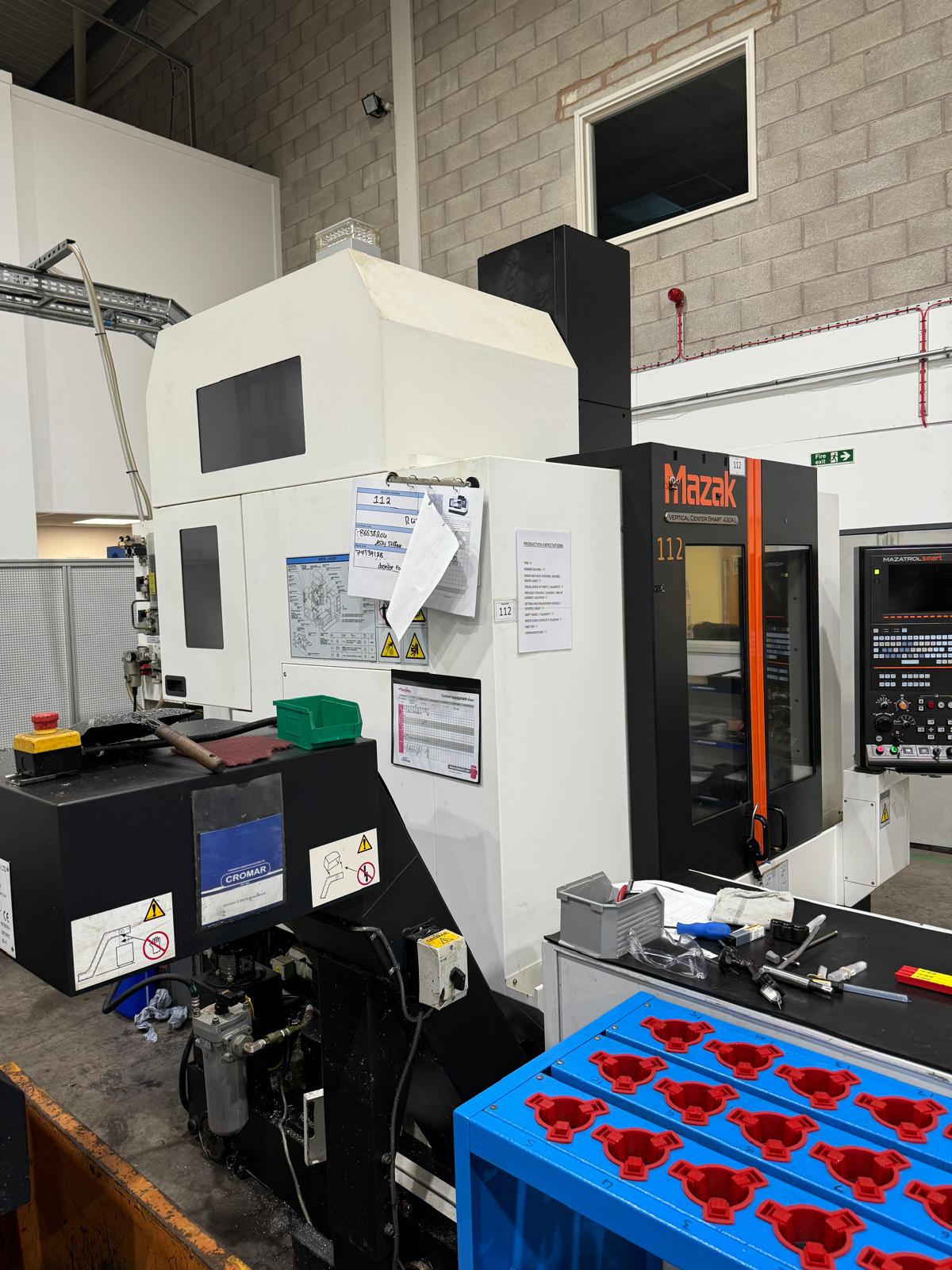 VCS 430A L Vertical Machining Centres | 2016 | Mazak | Percy Martin
